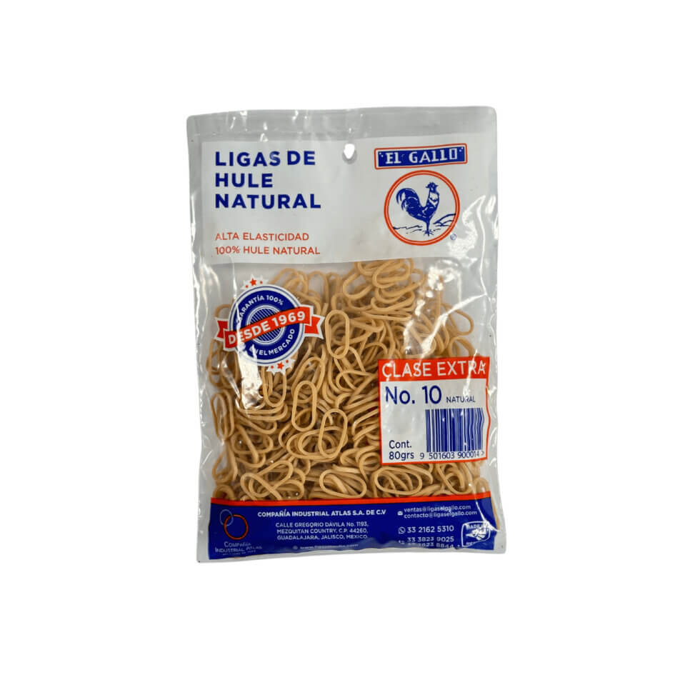 Ligas de hule a mayoreo - Ligas El Gallo