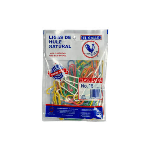 Ligas de hule a mayoreo - Ligas El Gallo